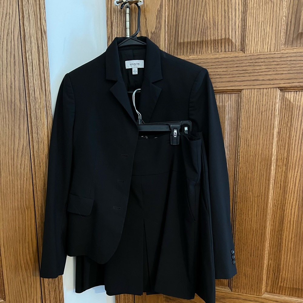 Coach Skirt And Jacket Suit - Gem